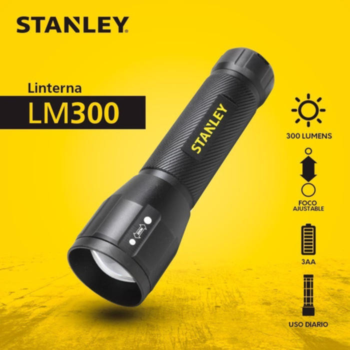 WILDLIFE SPORTS - LINTERNA STANLEY LED EVERYDAY 300 LUMENS