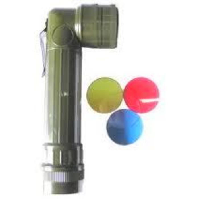 WILDLIFE SPORTS - LINTERNA ACODADA TACTICA MILITAR 2D RGB