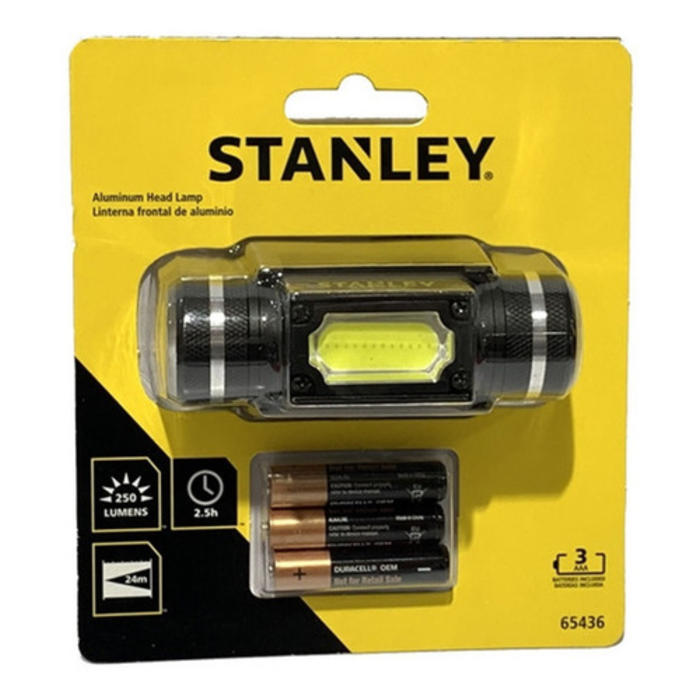 WILDLIFE SPORTS - LINTERNA FRONTAL STANLEY LED 250 LUMENS